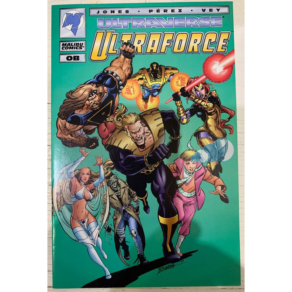 Malibu Ultraverse Comics: 1994 - Ultraforce #0A & #0B - Ashcan Edition ...