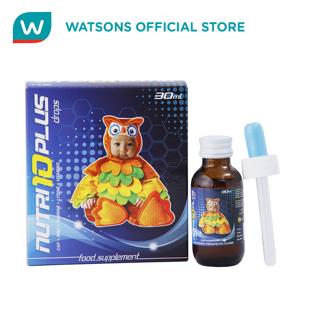 NUTRI 10 Plus Drops 30ml | Shopee Philippines