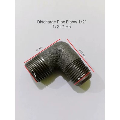 Discharge Pipe Elbow 1/2 Inch Air Compressor 1/2-2 hp | Shopee Philippines