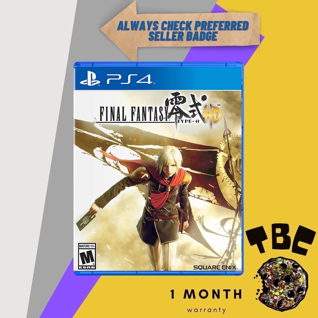 PS4 Final Fantasy Type 0 HD - Playstation 4 [R3] | Shopee Philippines