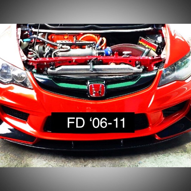 Honda Civic FD Red H emblems | Shopee Philippines