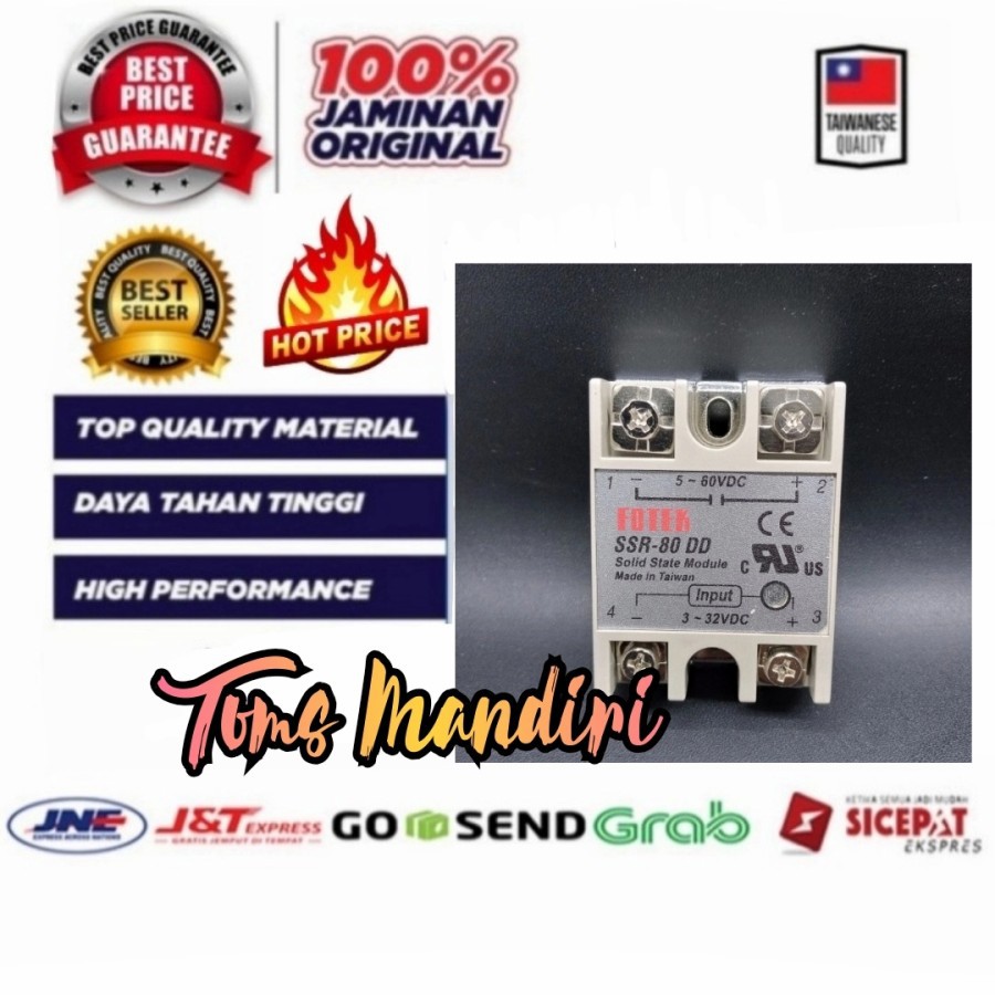 Solid State Relay Fotek SSR-80 DD/SSR 80DD 80 Amper | Shopee Philippines