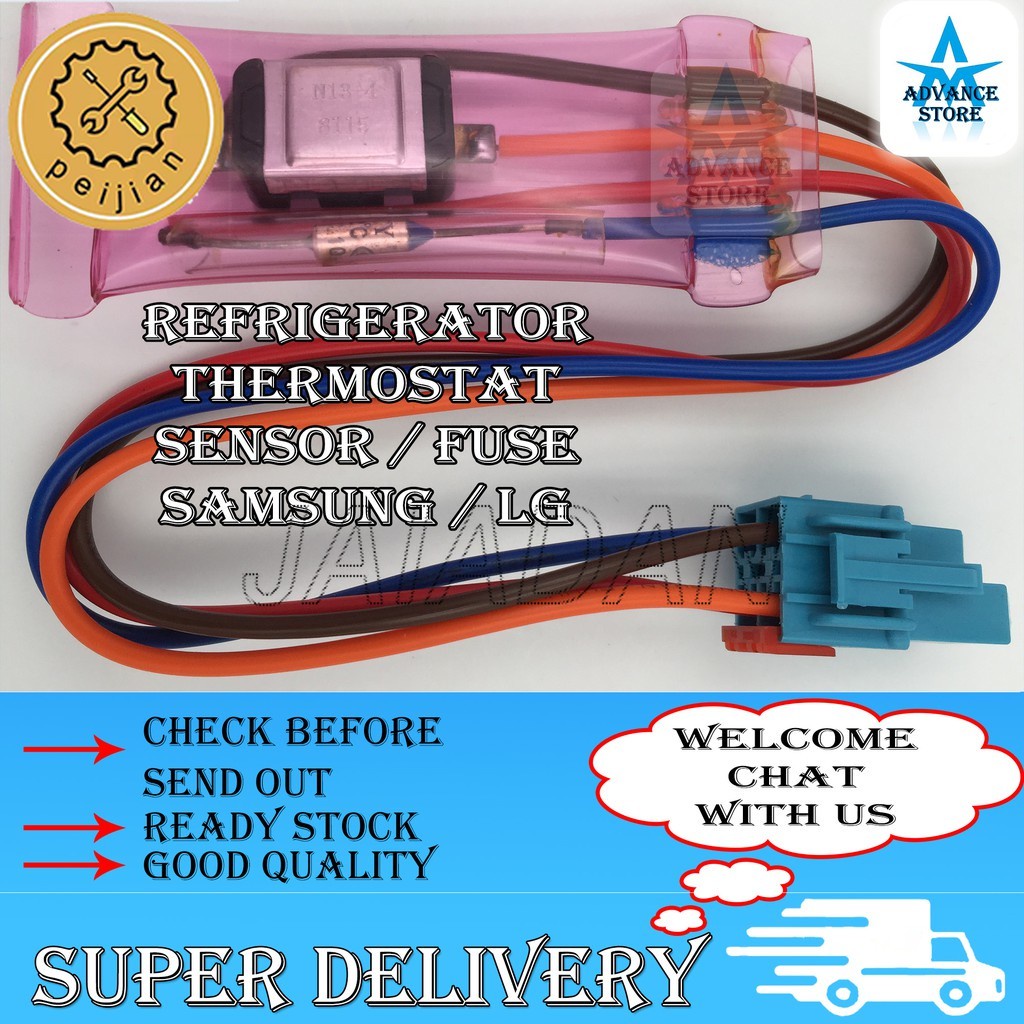 Samsung LG Refrigerator Thermostat Sensor / Refrigerator Sensor ...