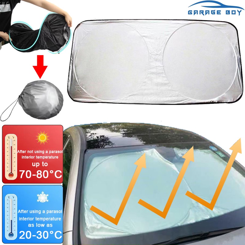 GARAGE BOY Car sun visor sunscreen heat insulation car window sun visor ...