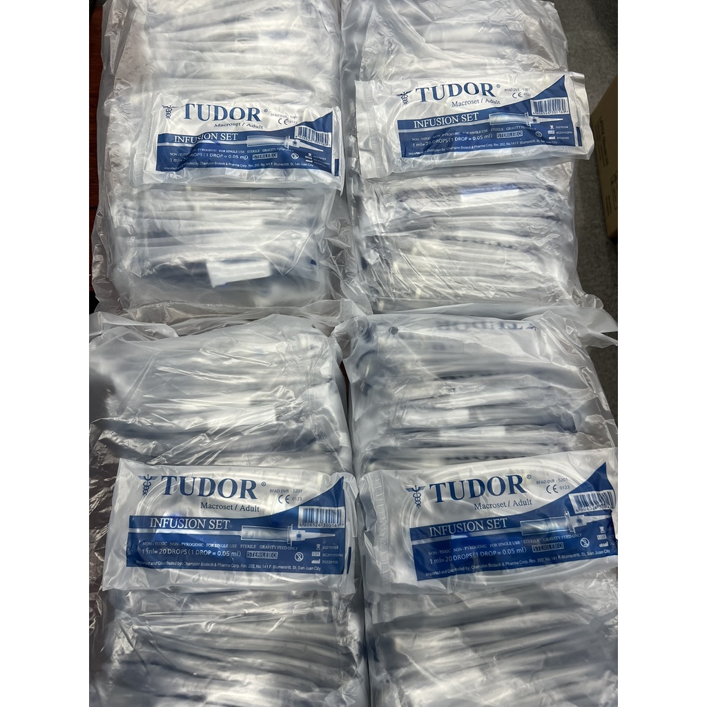 Infusion Set - Macroset (Adult), Microset (Pedia) TUDOR/NEWTON ...