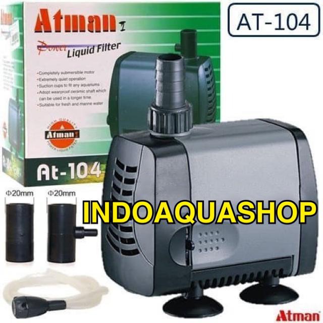 Atman AT-104 Submersible Pump Aquarium Pond Submersible Water Pump ...