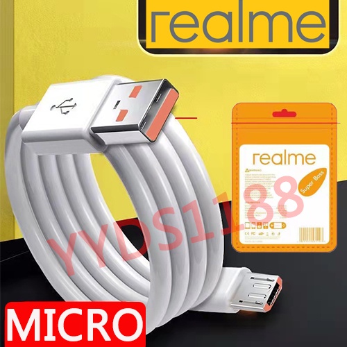 Realme Charger Original Fast Charger 2.4A Micro Usb/Cable For Android ...
