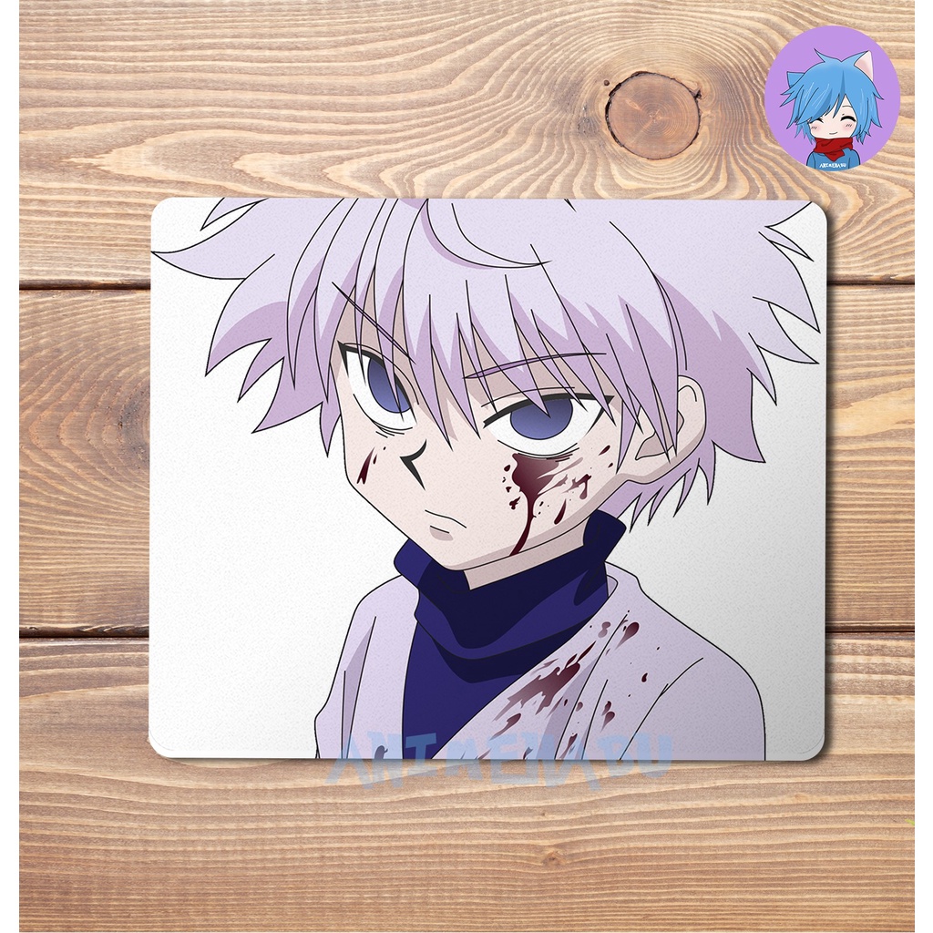 Hunter x Hunter - Killua - Animehabu - Anime Mousepad | Shopee Philippines