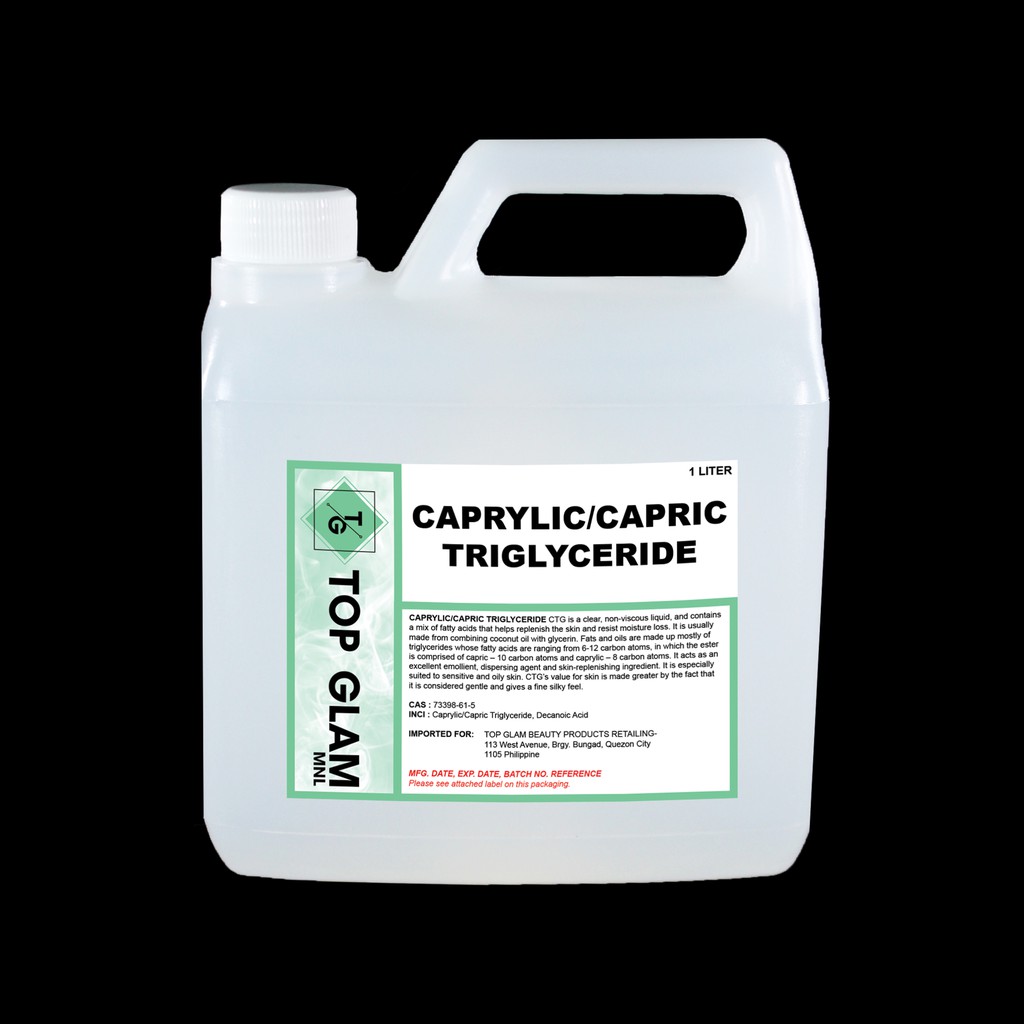 Caprylic/Capric: Pure Carrier Oil (1 Liter) | Shopee Philippines
