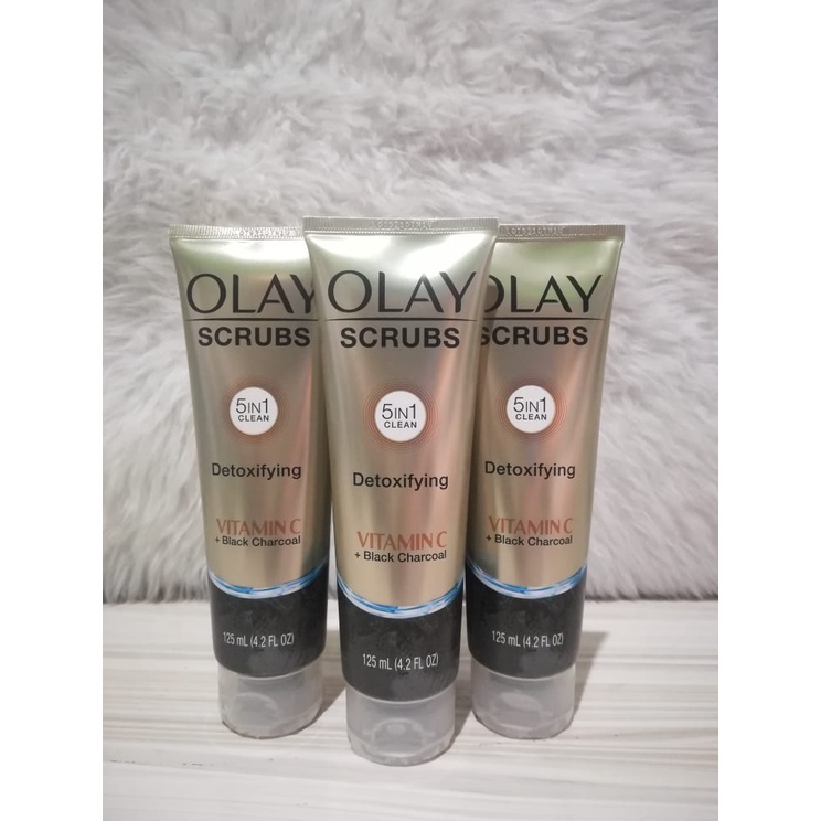 Olay Scrubs 5-in-1 Clean Face Scrub Cleanser, 4.2oz (125mL) | Shopee ...