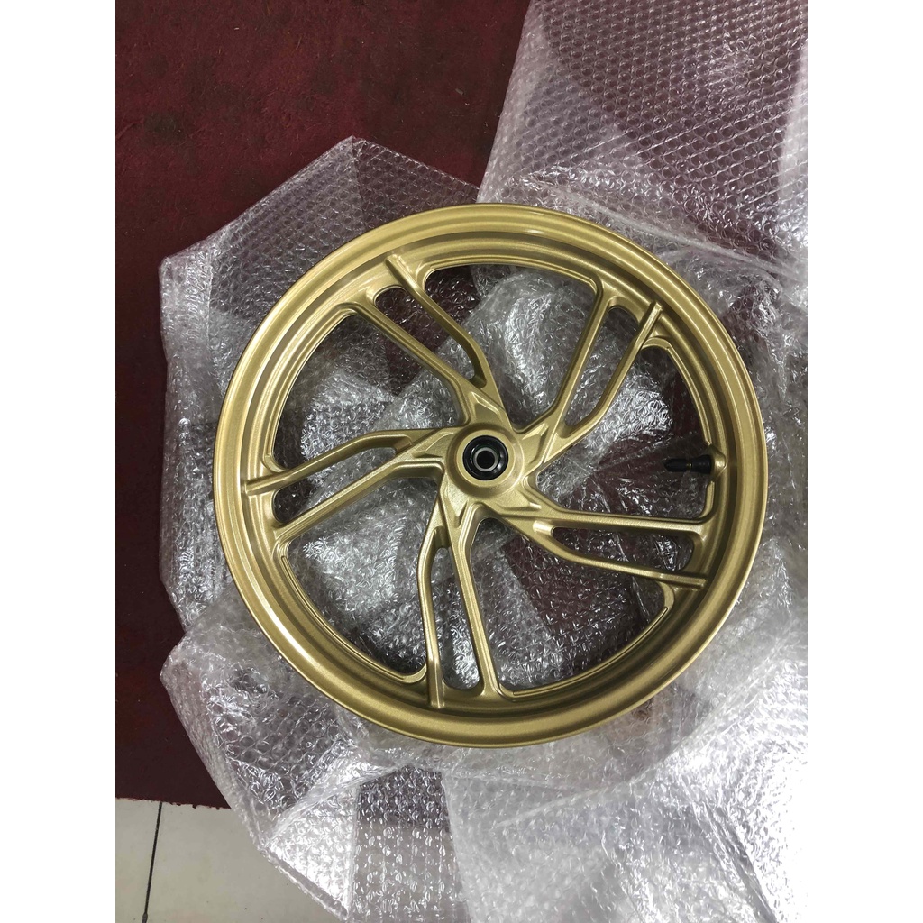 Honde Genuine Mag Wheels for Click 150 Version 2 GOLD SOLD SEPARATELY ...
