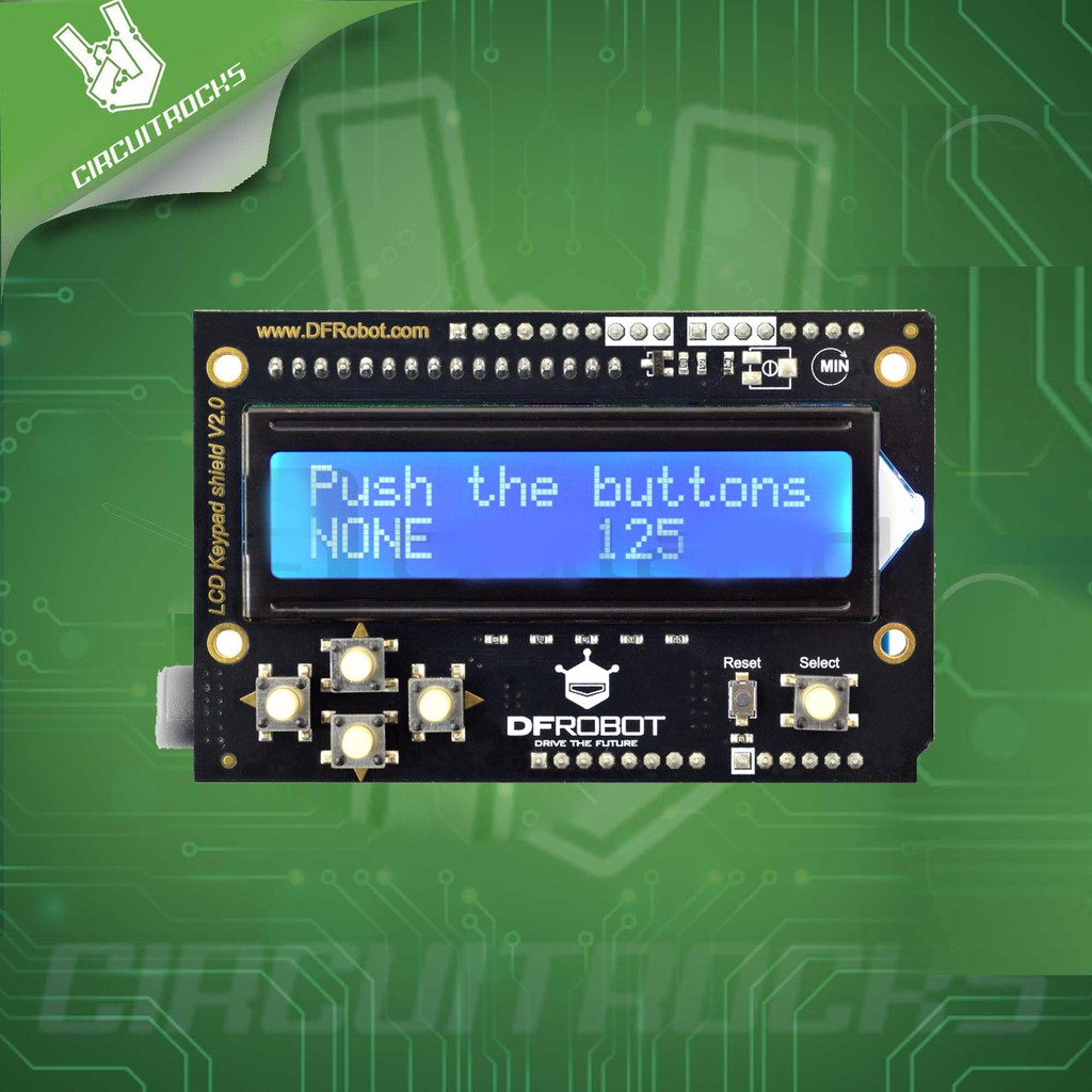 LCD Keypad Shield For V2.0 Arduino Compatible | Shopee Philippines