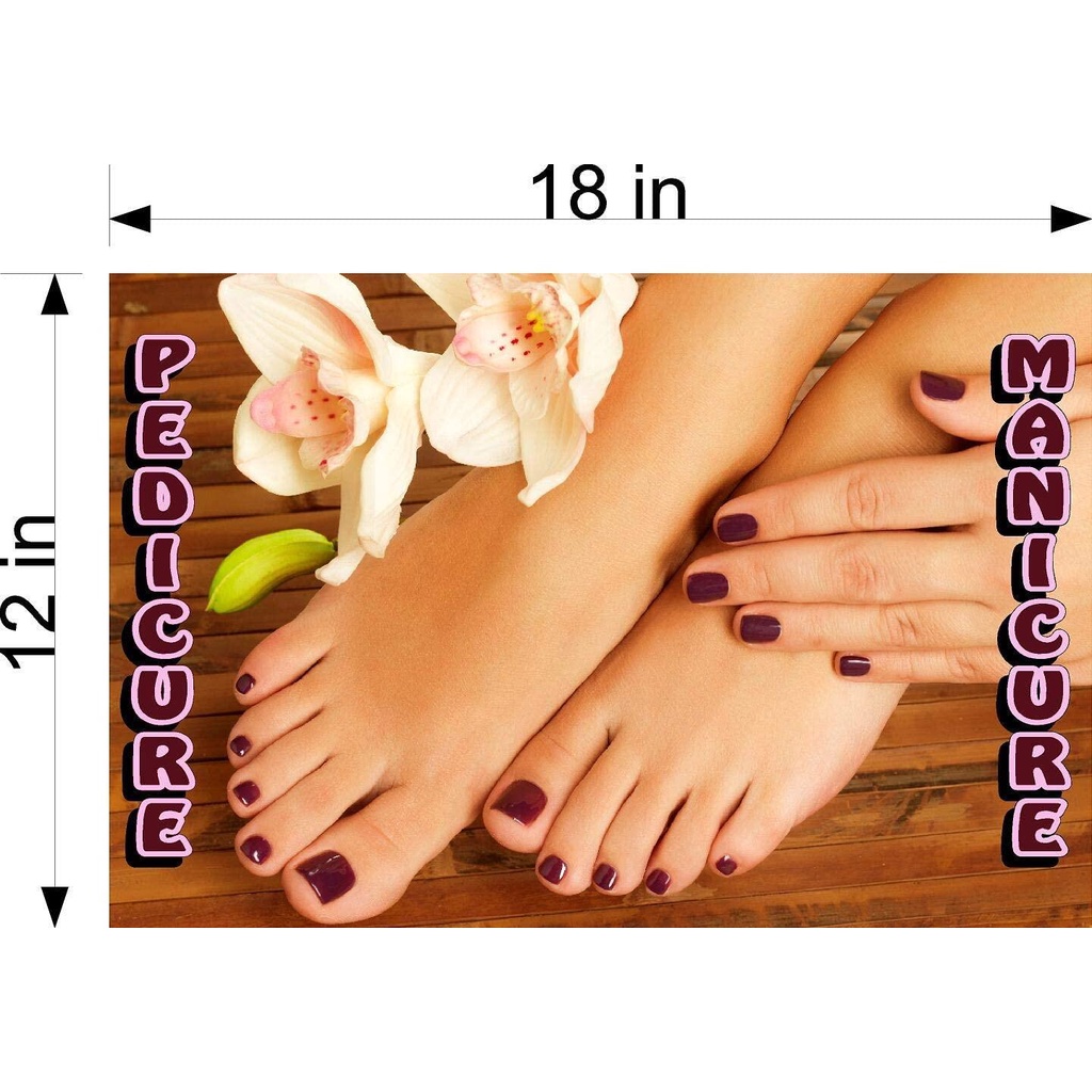 Pedicure Manicure II Perforated See Through Line Pattern Polypropylene ...