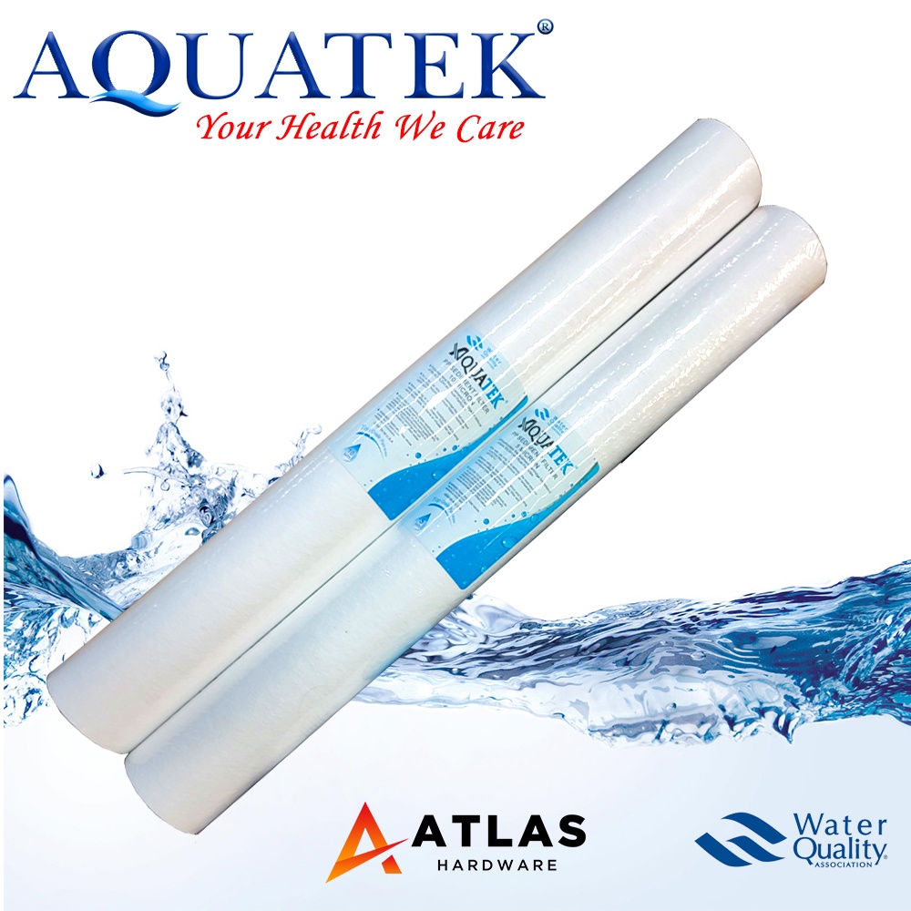 Aquatek PP Sediment Filter 20" ( 10 or 5 Micron) | Shopee Philippines
