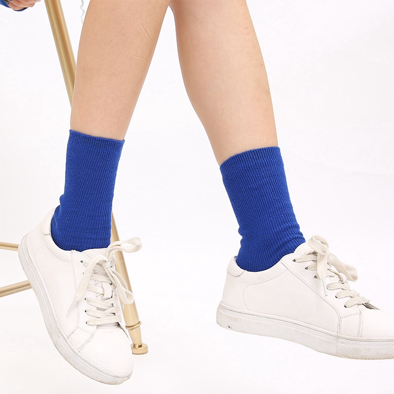 Popular Japanese Loose Solid Colors socks / High School Girls High ...