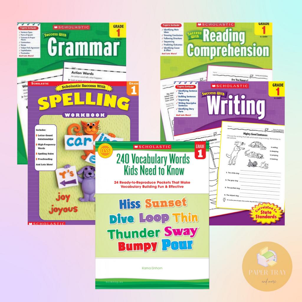 Grade 1 English Worksheets (Writing, Grammar, Spelling, Reading ...