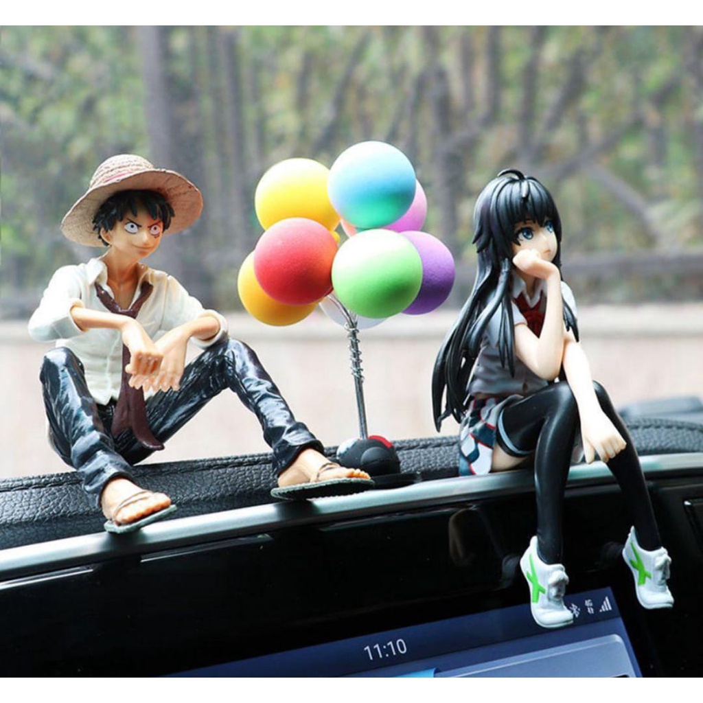 Car Dashboard Decoration Display Toy Anime Action Figure One Piece ...