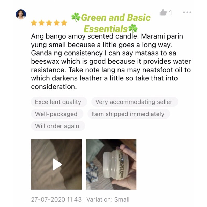 Ilog Maria Leather Balsam, 60g/90g/180g | Shopee Philippines