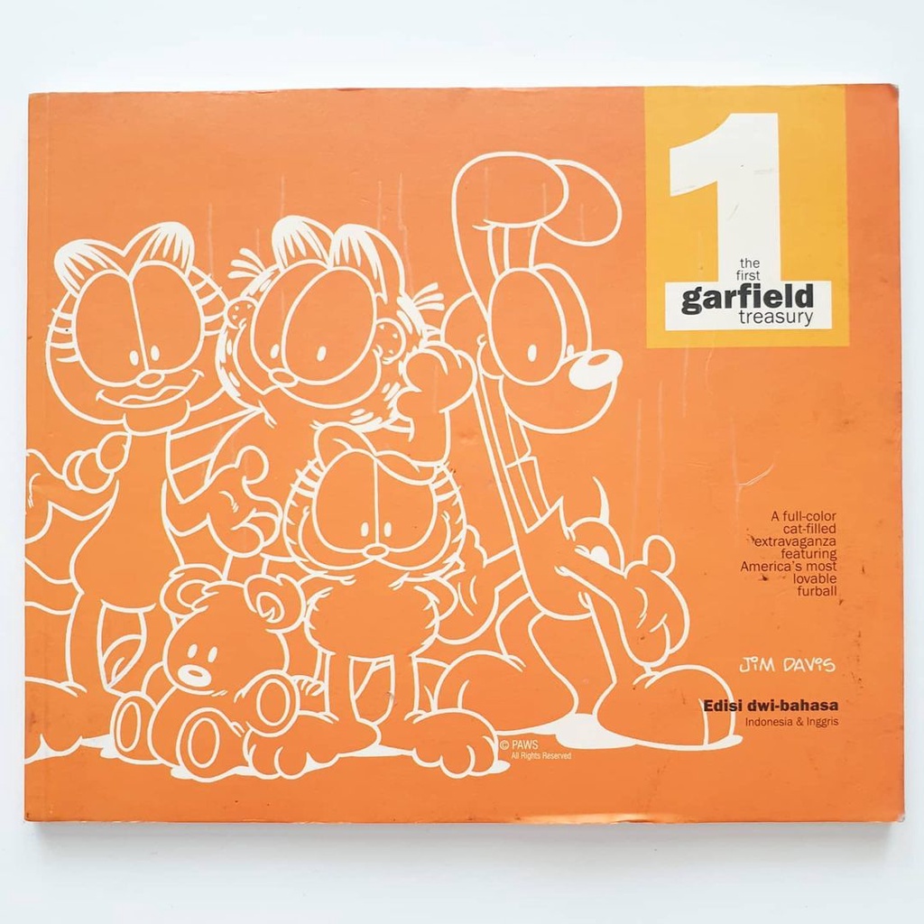 Comic The 1st Garfield Treasury | Shopee Philippines
