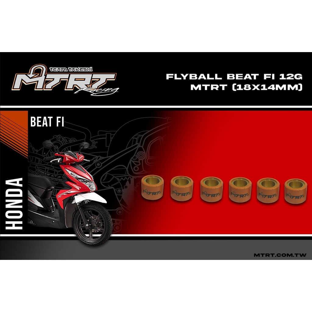 RACING FLYBALL 12g for HONDA BEAT Fi MTRT made in Taiwan | Shopee ...