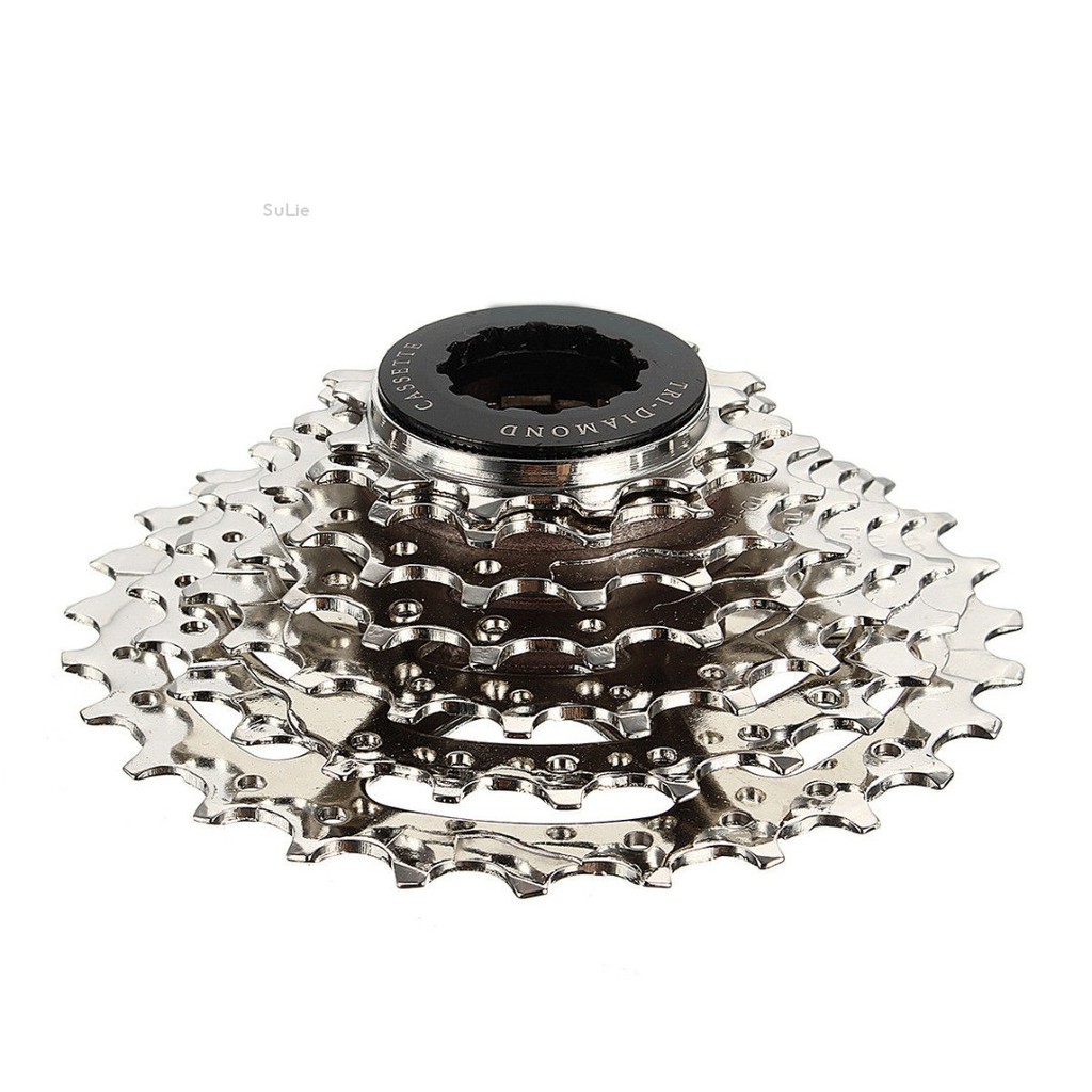 7 Speed 12-28T Hybrid Mountain Bike Cycling Rear Freewheel Cog Cassette ...
