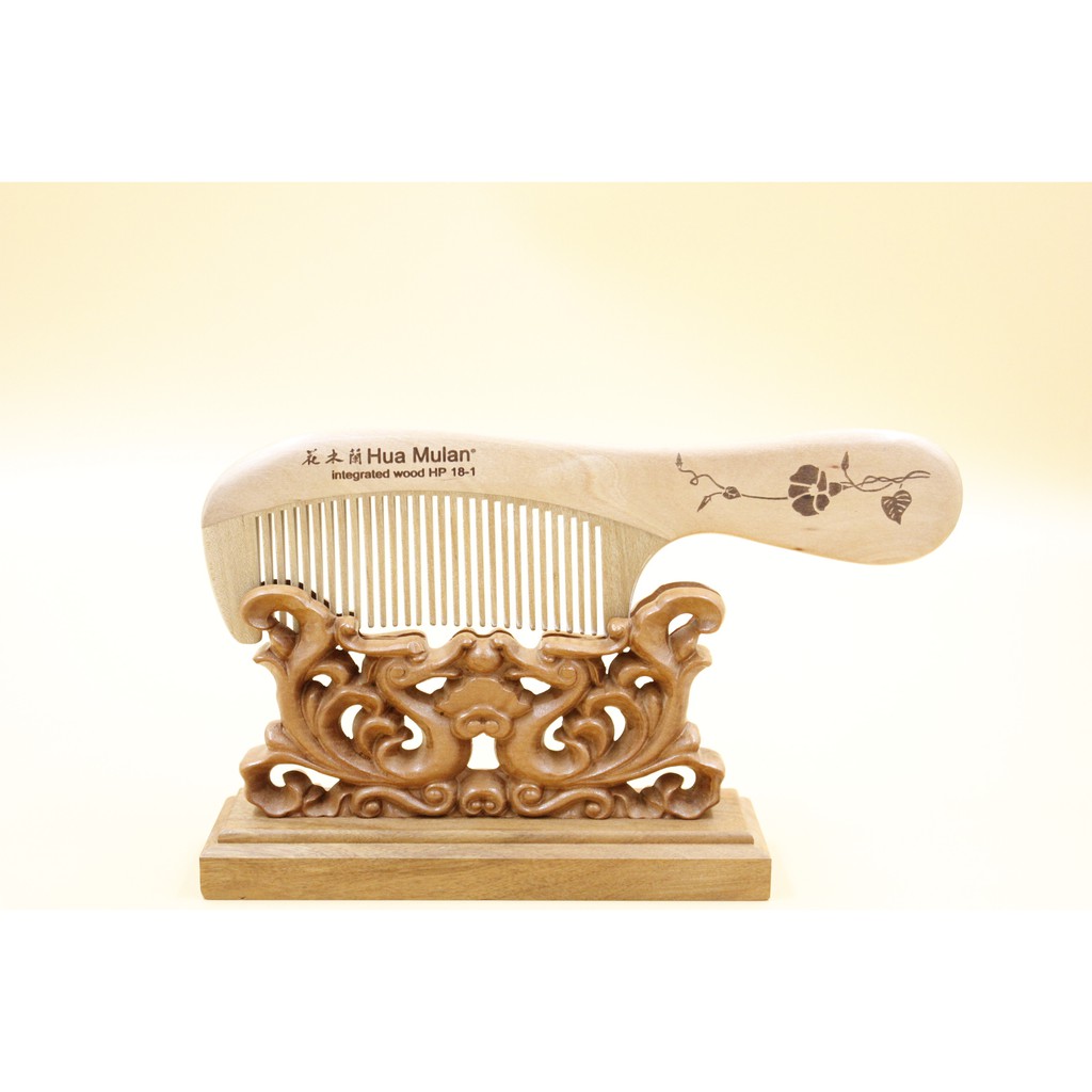 Hua Mulan Wood Integrated Comb HP18-1 | Shopee Philippines