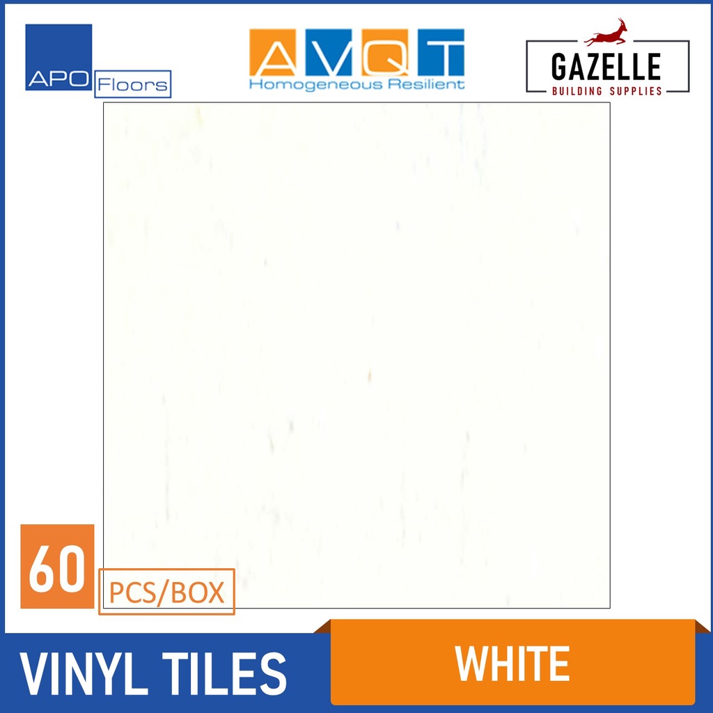 Apo Floor Vinyl Tiles AVQT (18 Colors Available) 1.3mm 60pcs / Box 11 ...