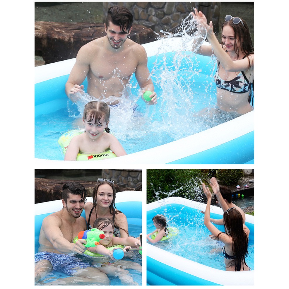 BESTWAY INFLATABLE SWIMMING POOL #54006 MEDIUM SIZE | Shopee Philippines