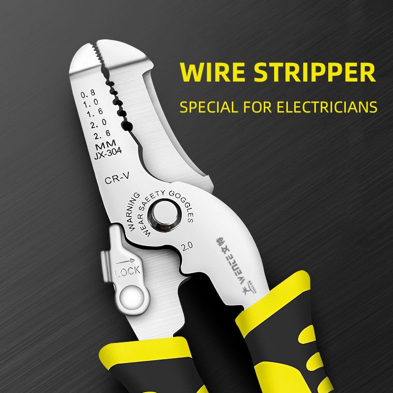 Electrician Dedicated Wire Strippers Multifunctional Cable Stripping ...