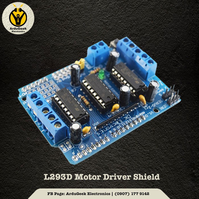 L293D Motor Driver Shield for Arduino Uno and Mega | Shopee Philippines