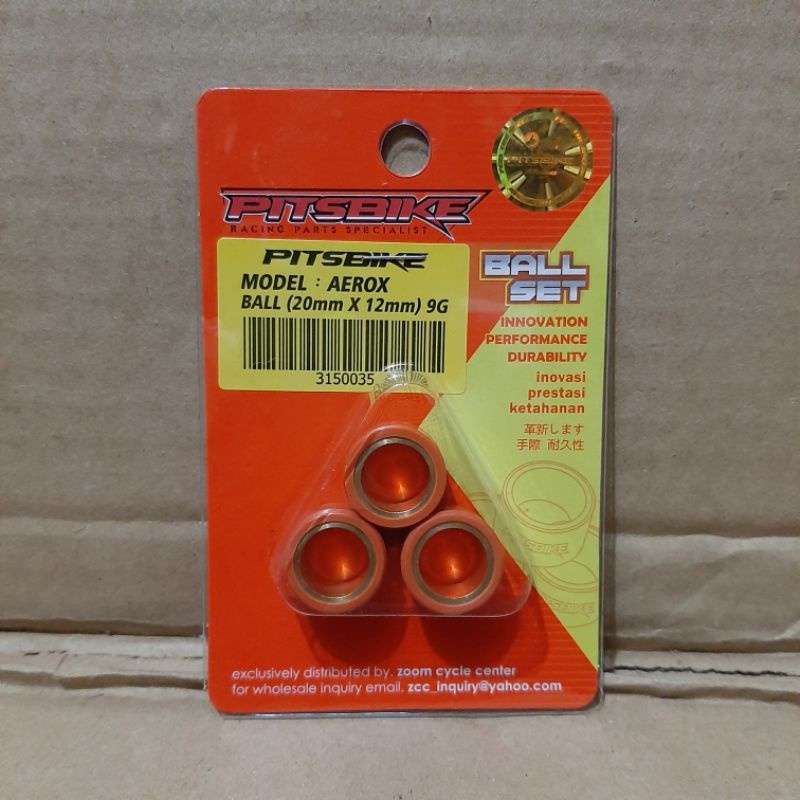 Pitsbike Fly Ball / Bola / Roller | (AEROX V1-V2)(NMAX V1-V2)(MIO i 125 ...