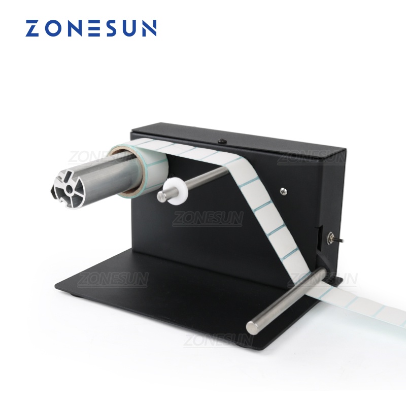 ZONESUN Small Electric Automatic Label Rewinding Machine Label ...