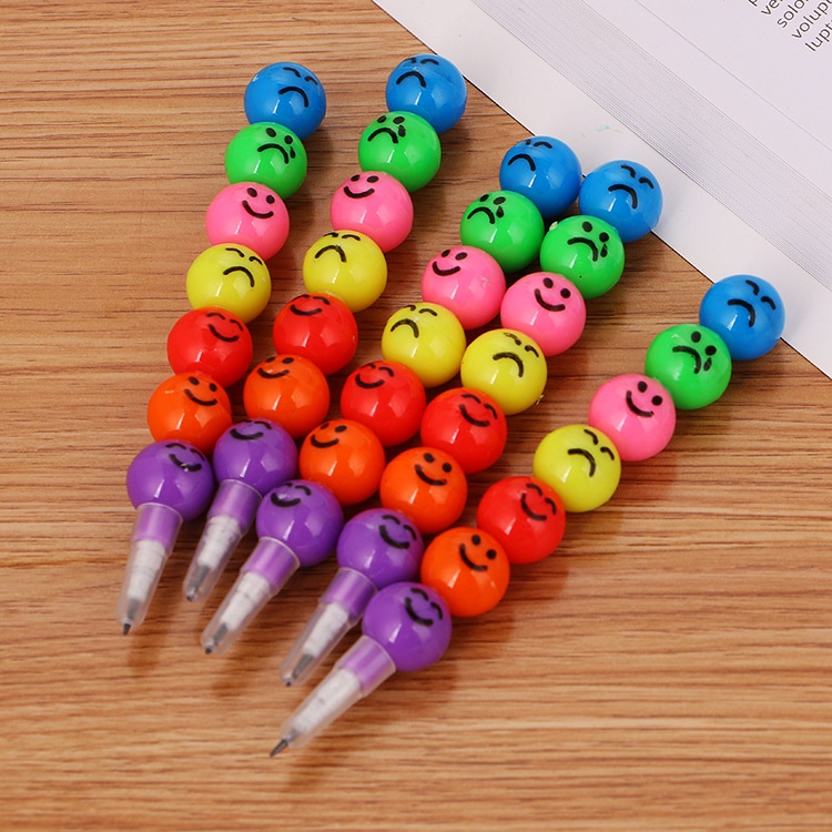 7 colors in 1 Smiley Color Pens for Kids Coloring Pen School Supplies ...