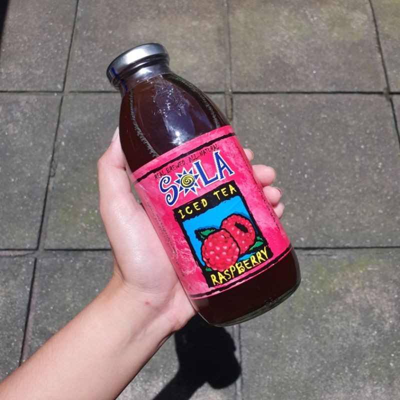 SOLA ICED TEA (glass bottle) *please read description | Shopee Philippines