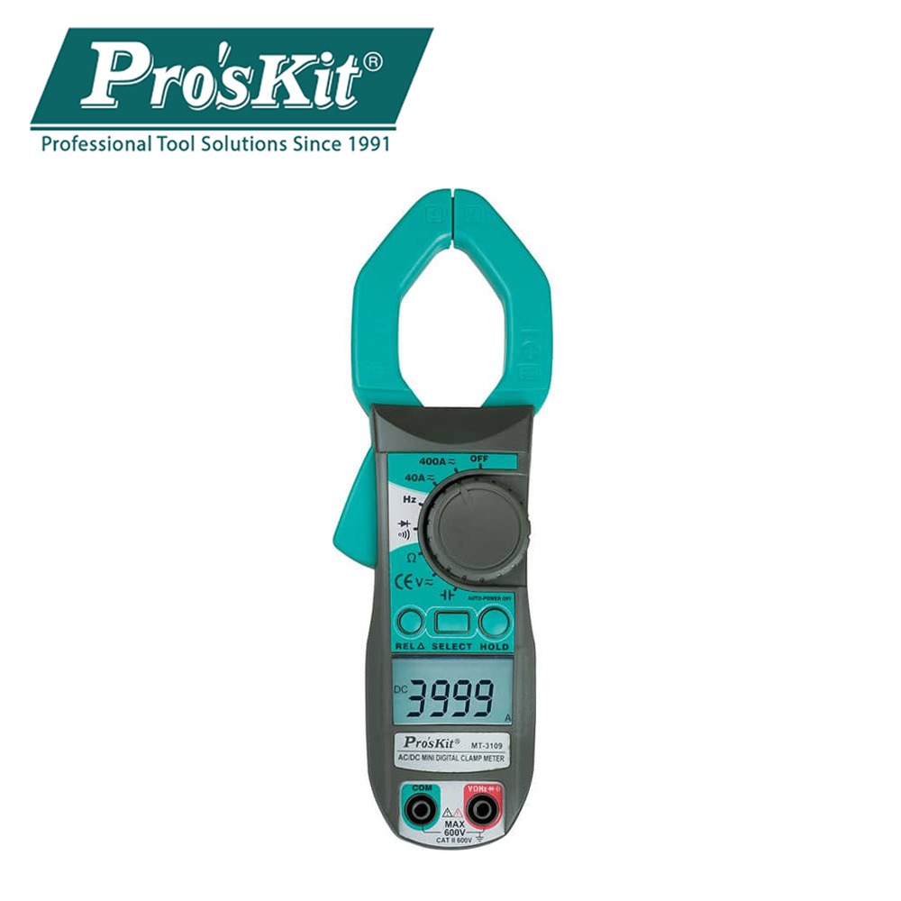 Pro'sKit MT-3109 AC/DC Digital Clamp Multimeter | Shopee Philippines