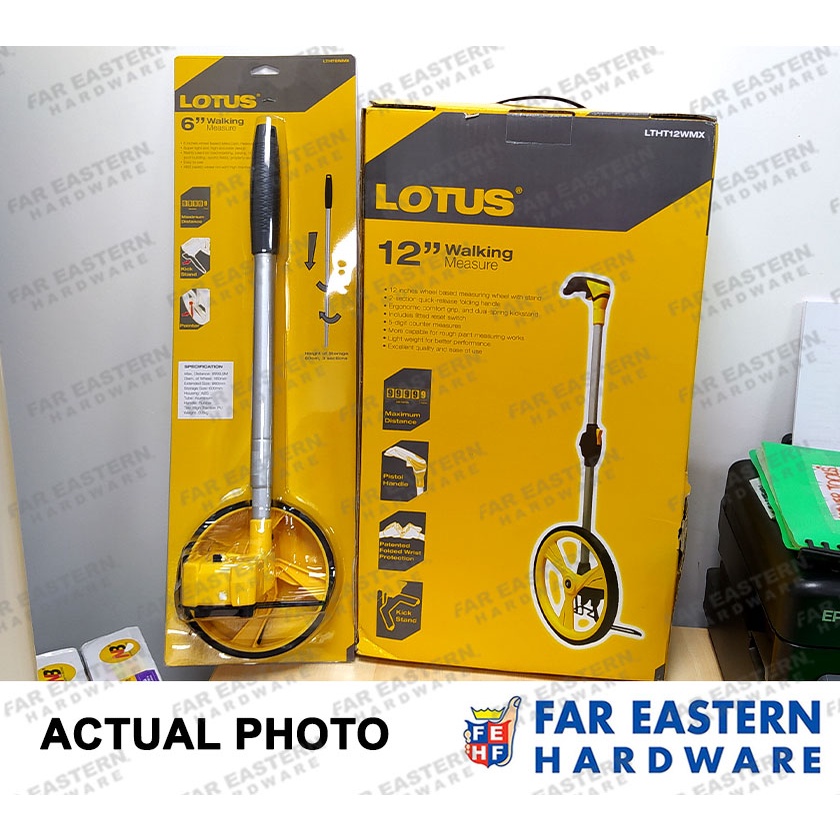 LOTUS Walking Measuring Wheel 6" | 12" LTHT | Shopee Philippines