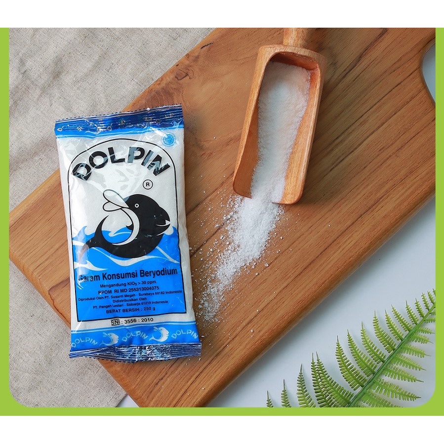 Dolpin Salt Cook Salt 250 gr | Shopee Philippines