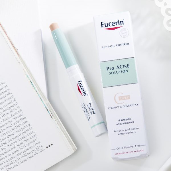 Eucerin Pro Acne Solution Correct & Cover Stick 2.5 g. Ucirin pencil to ...