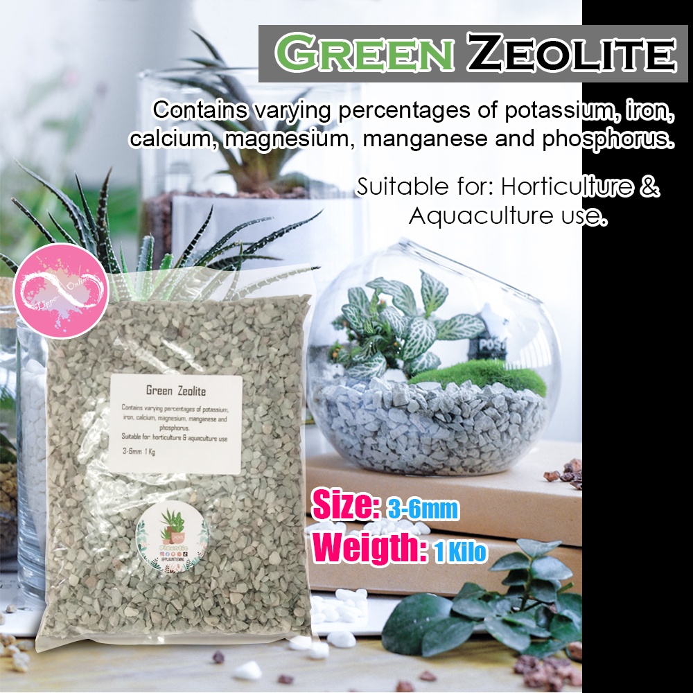 Green Zeolite for Pon, Soil Amendments & Aquaculture by Curated Plants ...