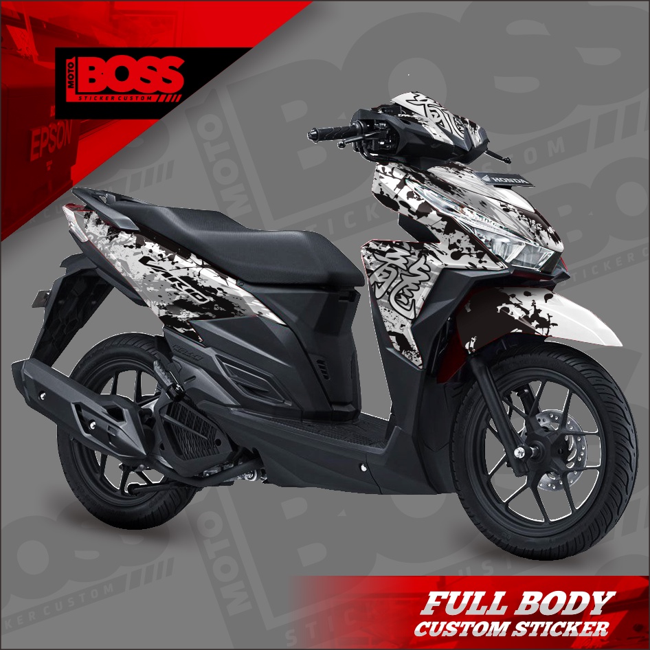 Decal Sticker Sticker Vario 125 150 old Full Body Decal Sticker Custom ...