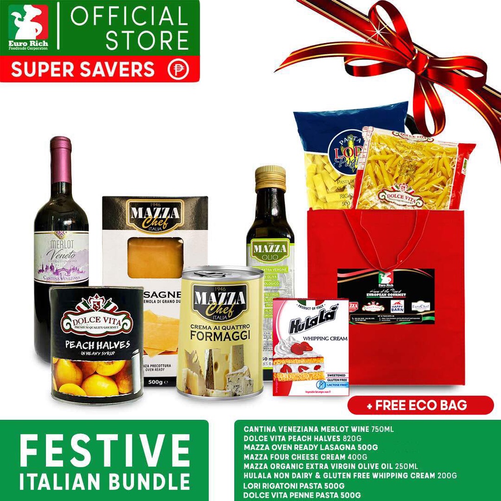 Festive Italian Bundle (with FREE Eco Bag) | Shopee Philippines