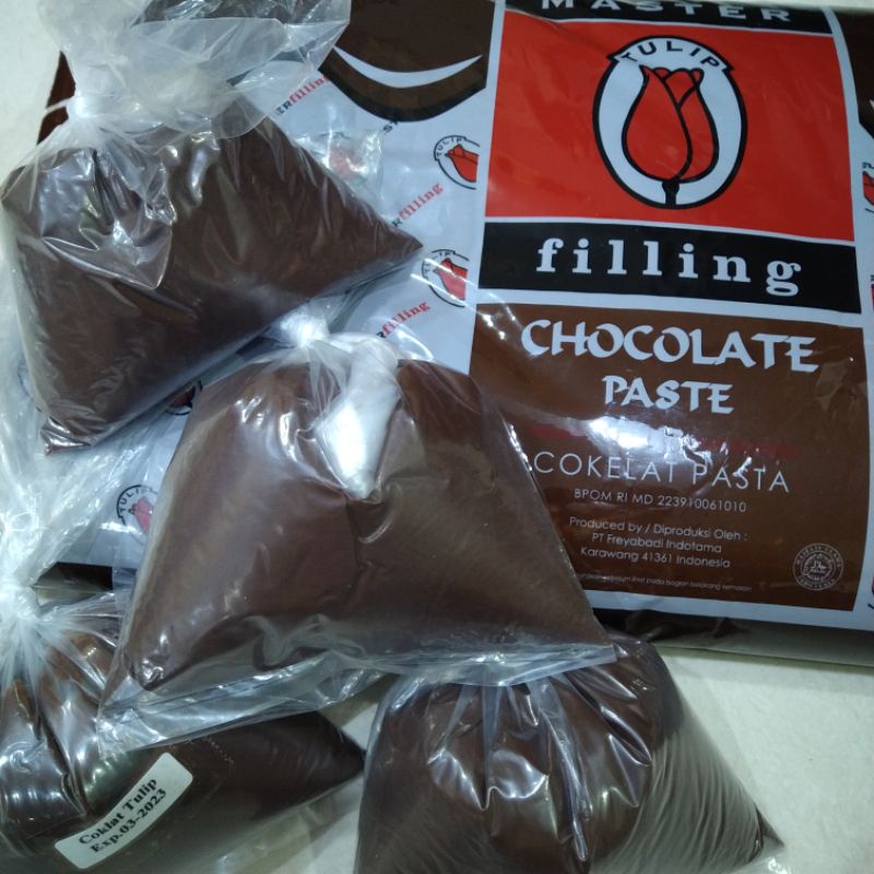 TULIP FILLING CHOCOLATE PASTE / TULIP CHOCOLATE JAM (REPACK 250gr ...