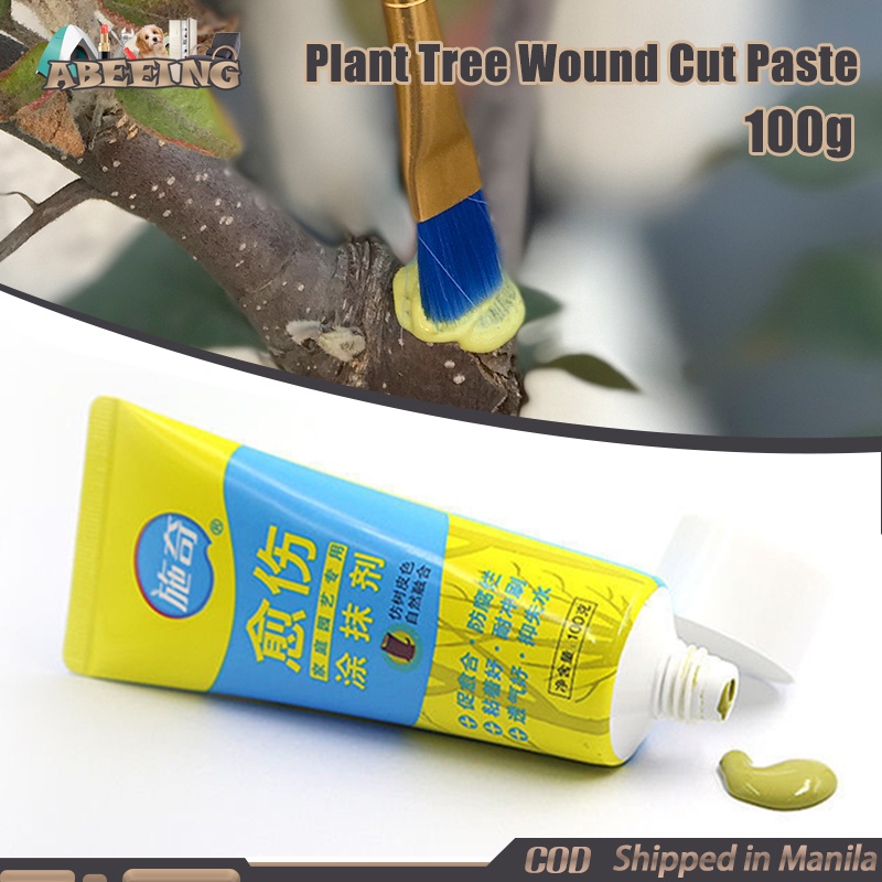 100g Plant Tree Wound Cut Paste Bonsai Pruning Cutting Paste With Brush ...