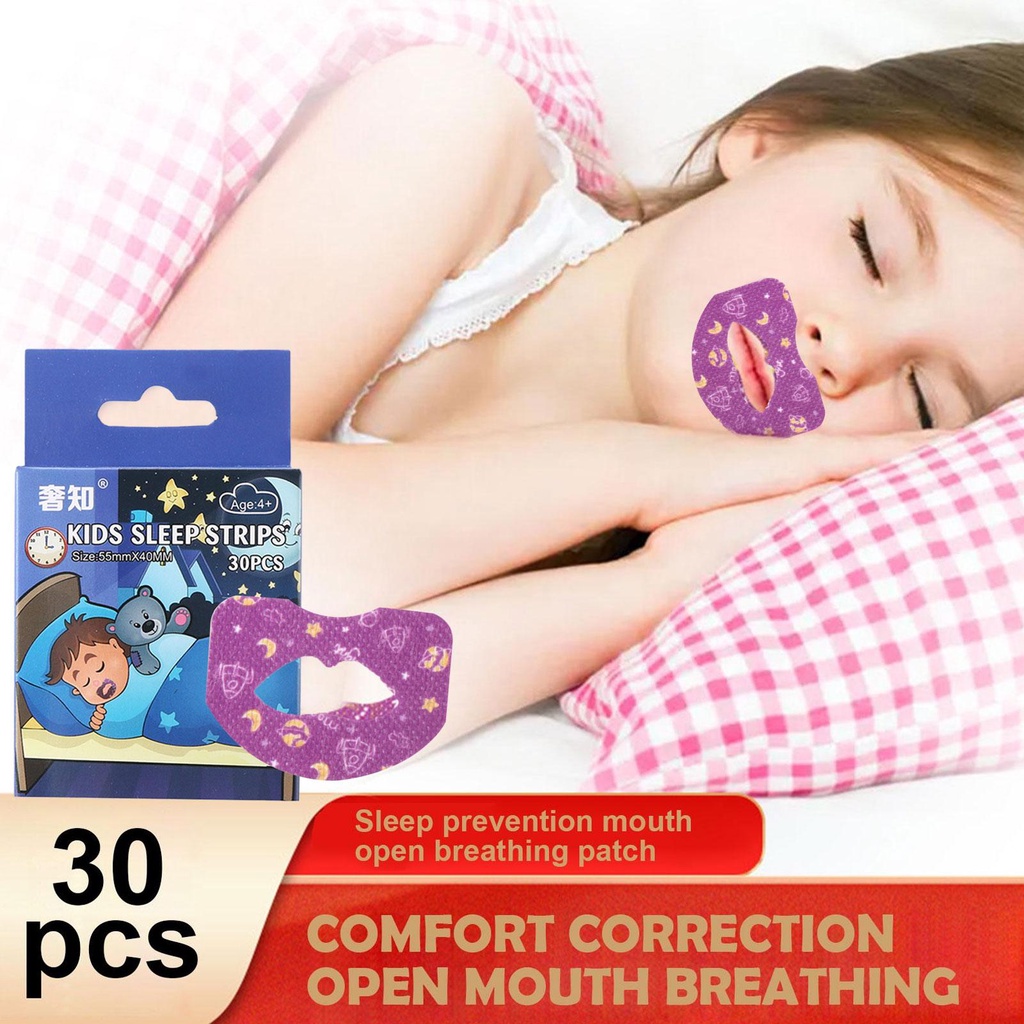 Seebee Mouth Breathing Correction Stickers Sleep Anti-snoring Shut-up Artifact Anti-open Mouth ...