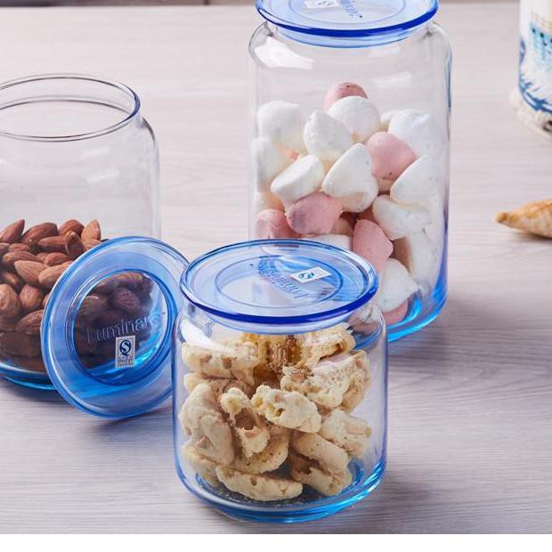 Luminarc Rondo Jar Set - 3Pcs | Shopee Philippines