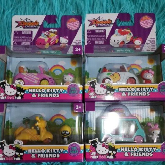 Hello Kitty and Friends Dazzle Dash Cars Set | Shopee Philippines