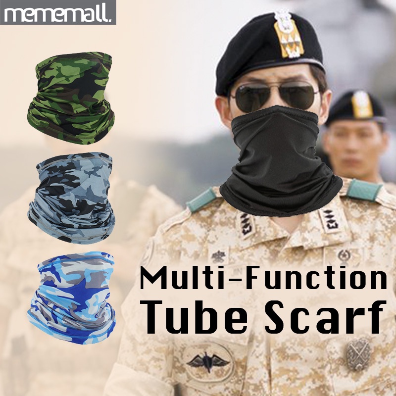 Camouflage Ice Filament Breathable Mask Uv400 Cycling Scarf Head Cover ...