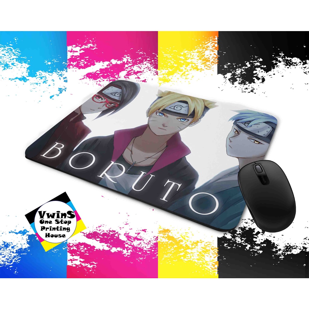 Boruto Design Mousepad ! Boruto Anime Design mouse pad Part 1 of 2 ...