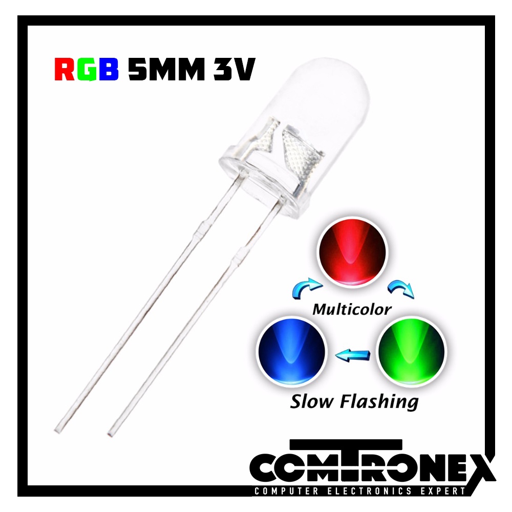 RGB LED Light 5mm 3V for PISOWIFI | Shopee Philippines