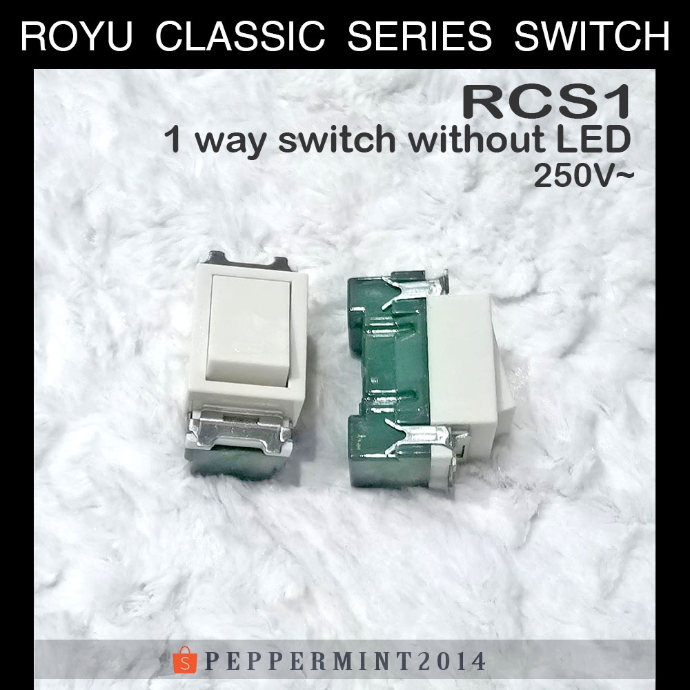 Royu Classic Series Switch LED RCS2 without LED RCS1 3 way Switch RCS3 ...